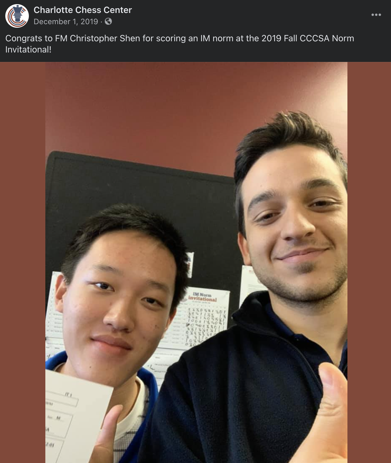 Christopher Shen Wins a 2021 Scholar-Chessplayer Award – Ohio Chess ...